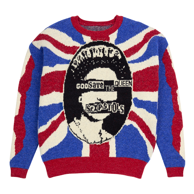 God Save the Queen Knitted Jumper - Sex Pistols Official Store